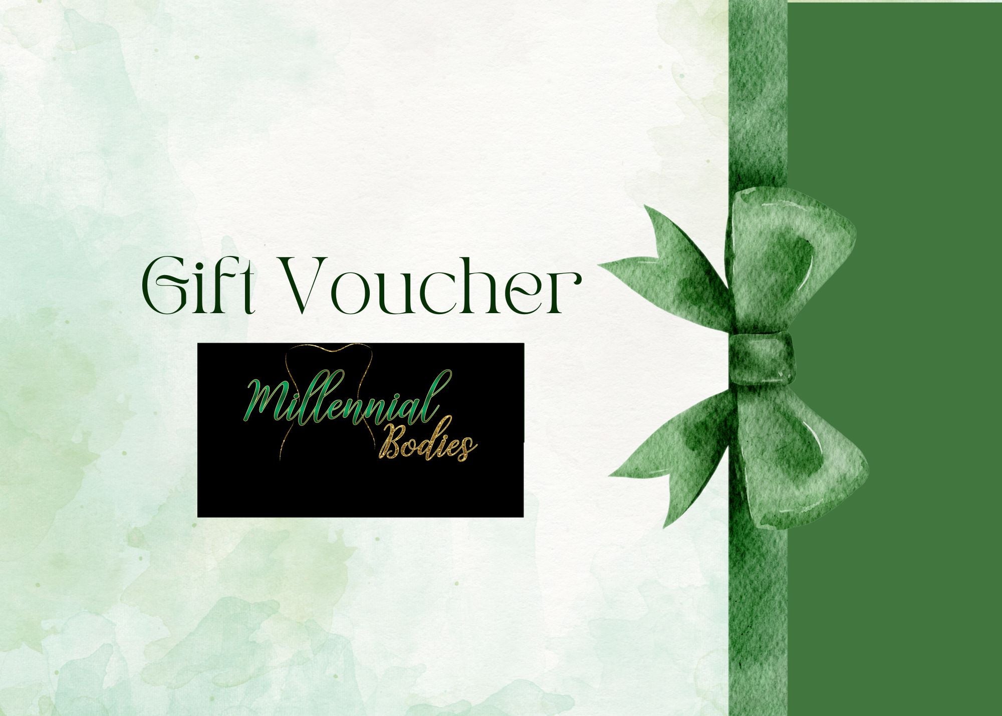 Millennial bodies Gift Card – Millennial Bodies